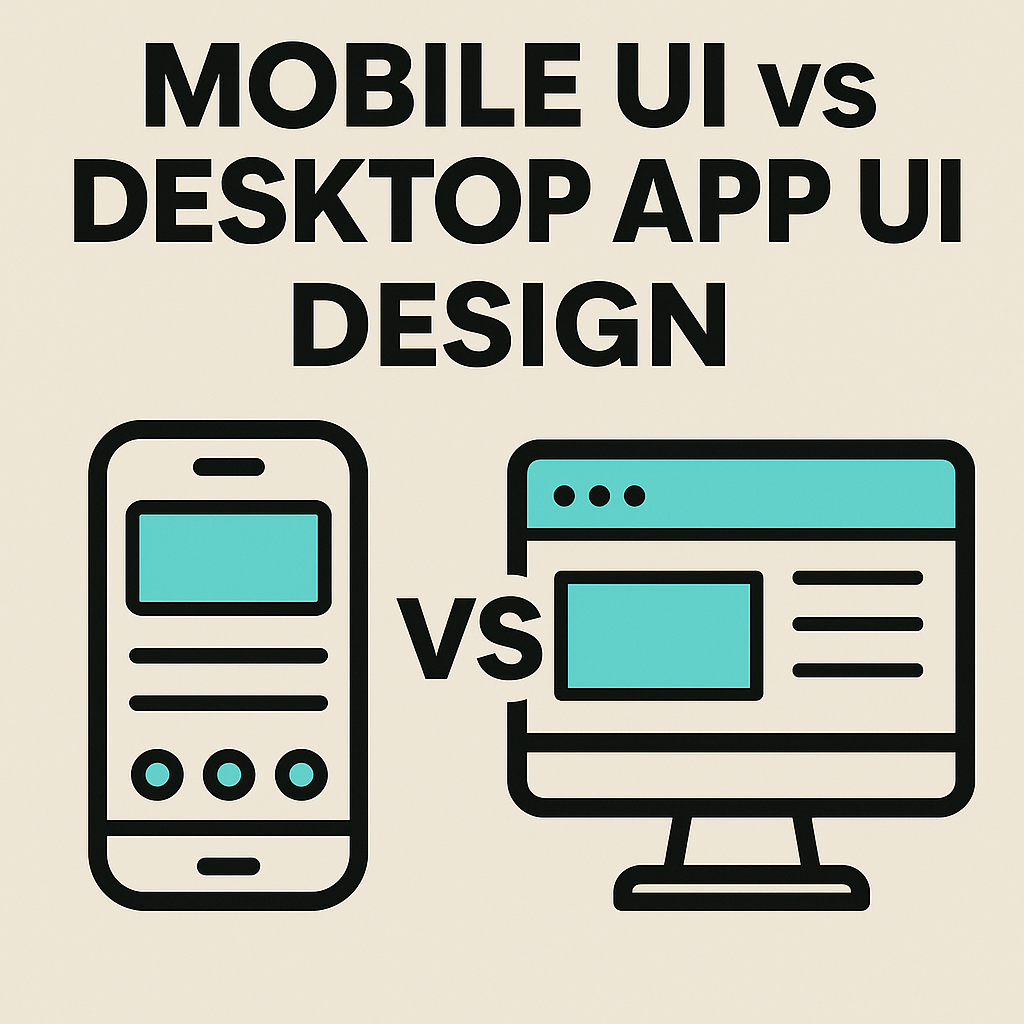 📱🖥️ Mobile UI vs Desktop App UI Design: Key Differences and Best ...