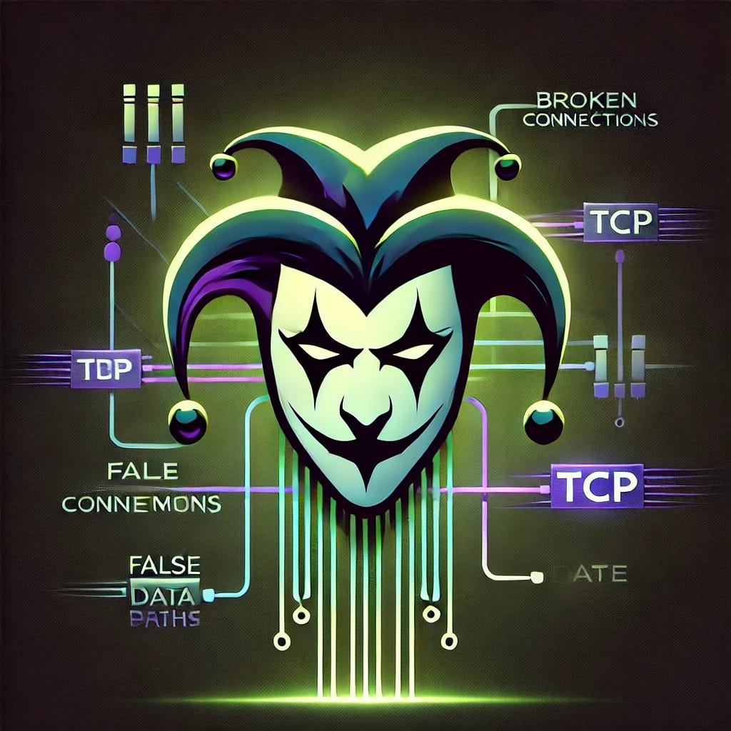 Program Title: Joker’s TCP Network Disruptor | by Aardvark Infinity ...