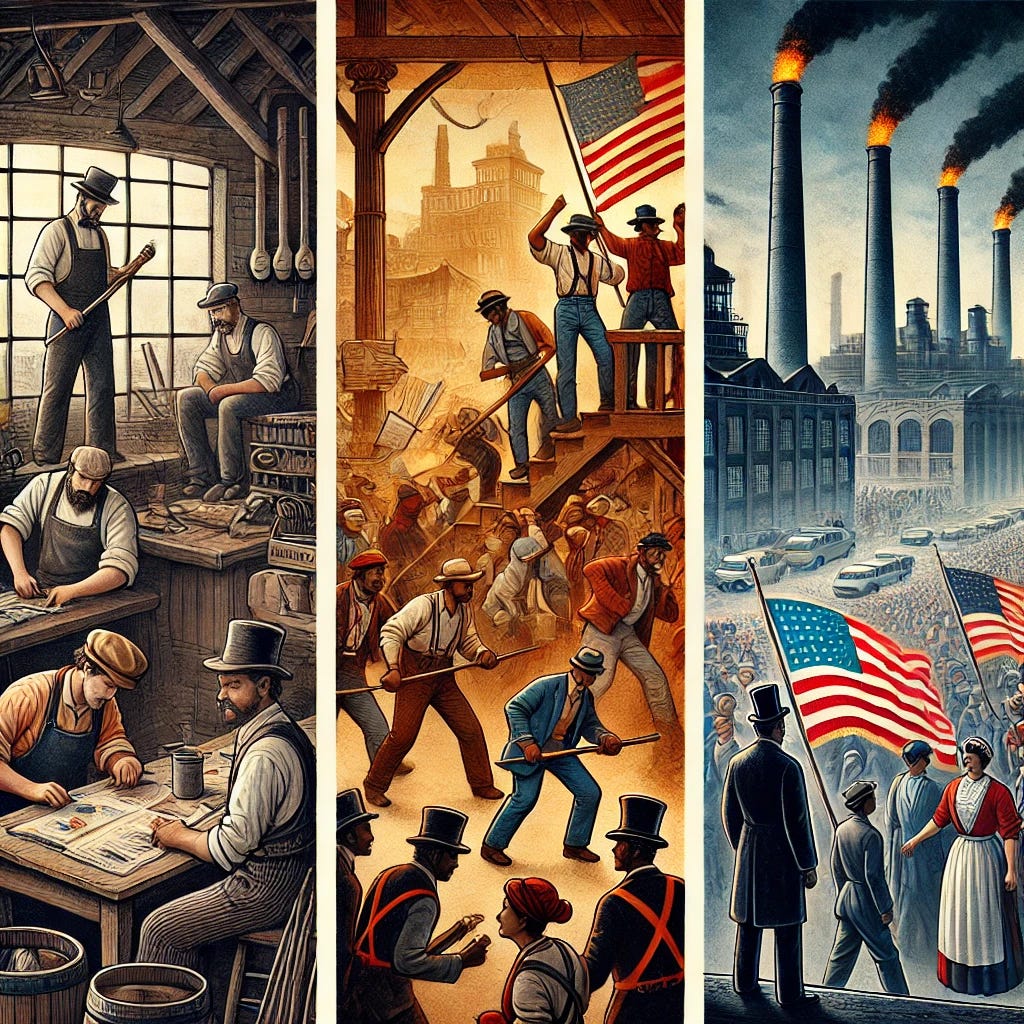 The Rise and Fall of American Labor Unions: A Perspective on History ...
