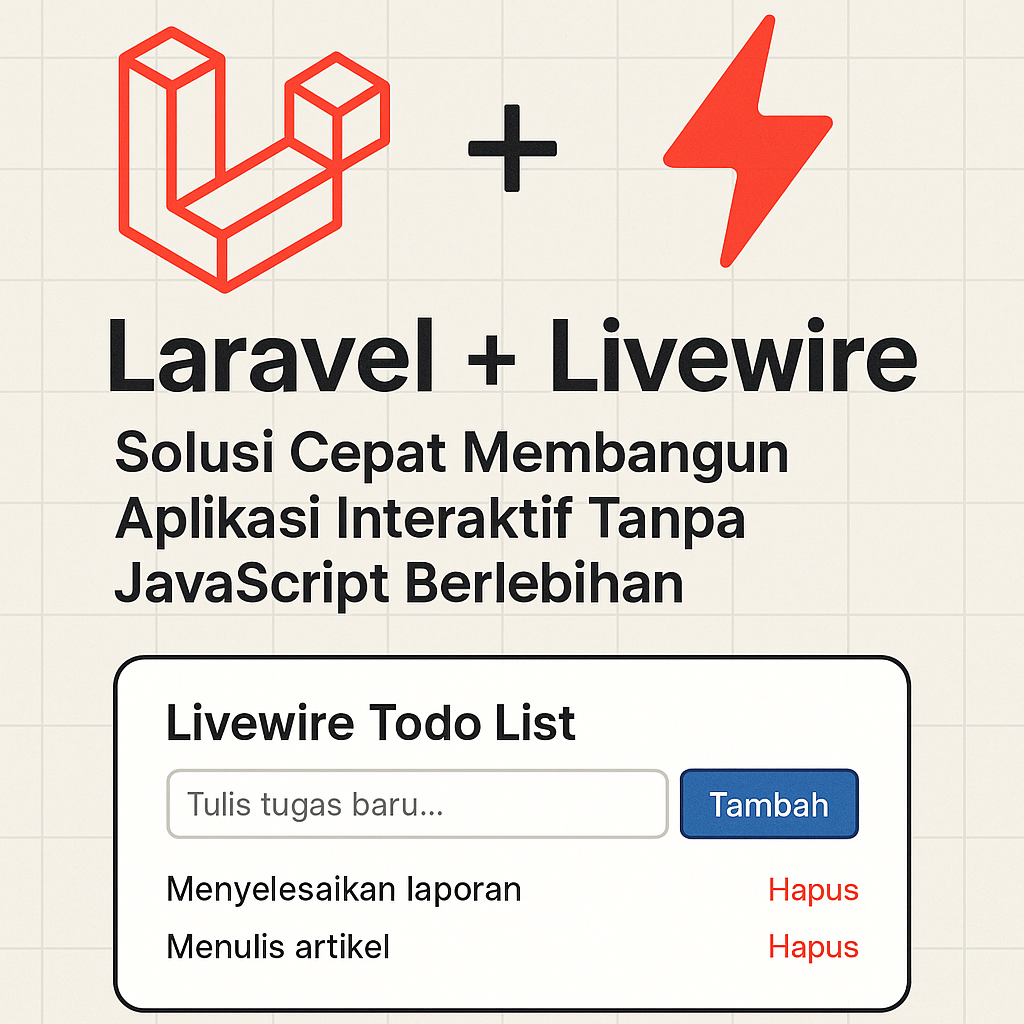 Laravel + Livewire: Solusi Cepat Membangun Aplikasi Interaktif Tanpa ...
