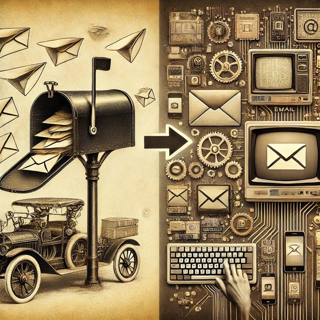 The Evolution and System Design of Email Systems: From Postcards to ...