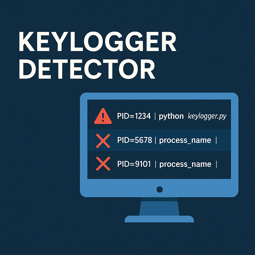 Keylogger Detection System with Python | by Vinu Varshith Alagappan | Medium