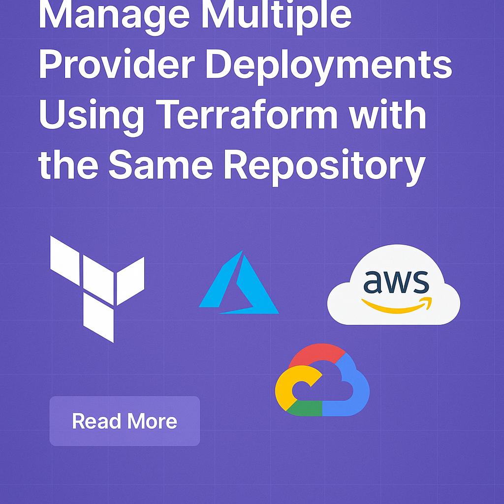 🚀 Managing Multiple Provider Deployments Using Terraform from a Single Repository | by Govind ...