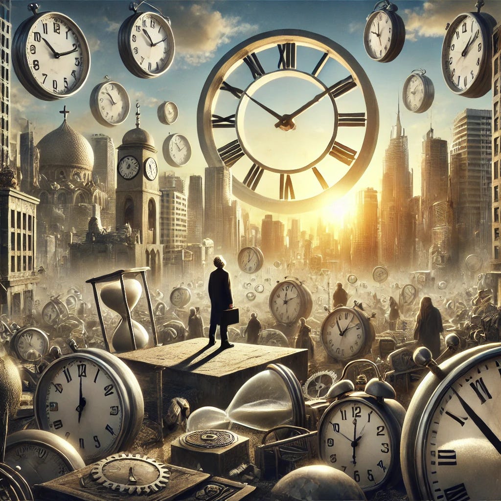 What Happens If All Clocks Stop?. Imagine a world where all the clocks ...