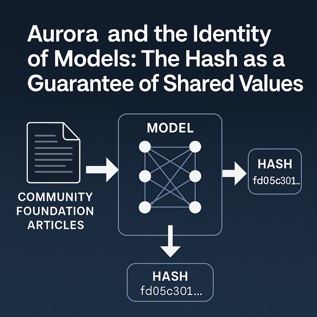 Aurora and the Identity of Models: The Hash as a Guarantee of Shared ...
