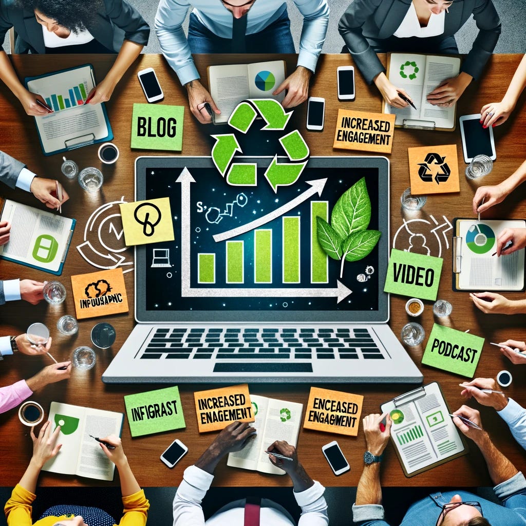 Why Recycle Content?. Content recycling is not a mere… | by Reese ...