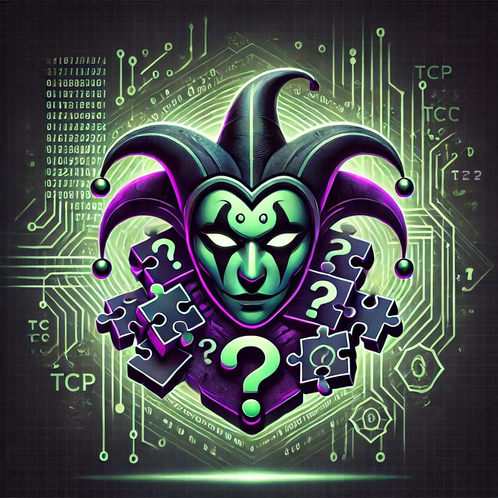 Program Title: Joker’s Intelligence Test: TCP Puzzle | by Aardvark ...