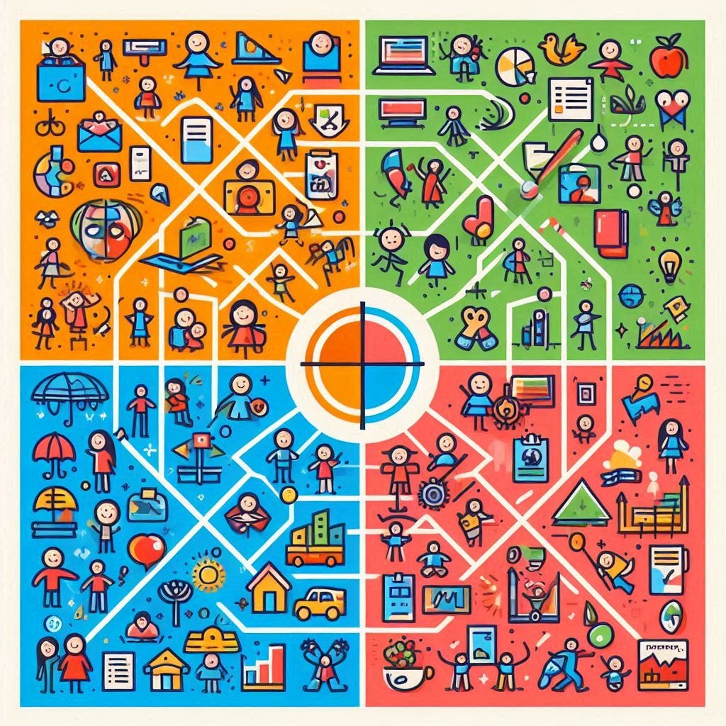 The Life Planning Tool | Four Quadrants | by Howie Cohen | Jun, 2024 ...
