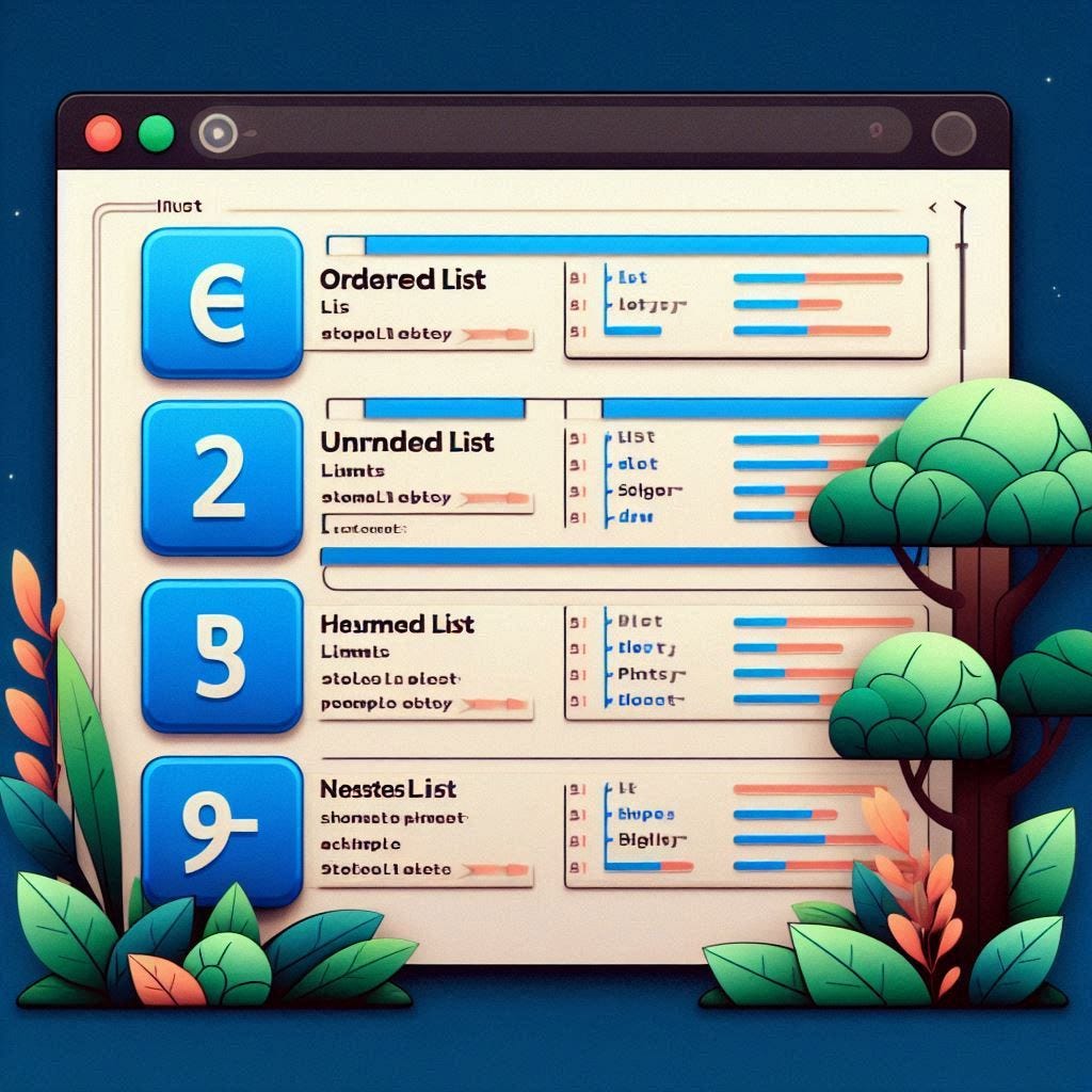 HTML List Elements. ol(ordered list), ul(unordered list)… | by Thiong'o ...