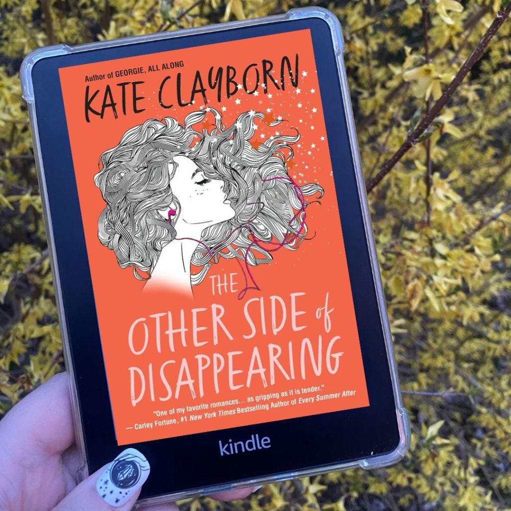 Mini Review: The Other Side of Disappearing by Kate Clayborn | by ...