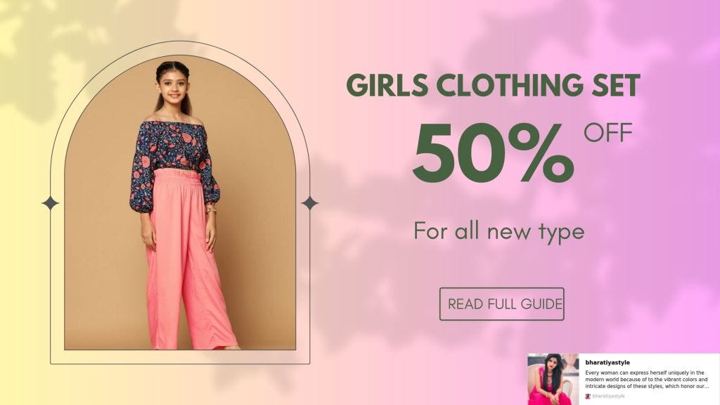 Exploring the Charms of Girls Clothing Sets | by Dishashah | Medium