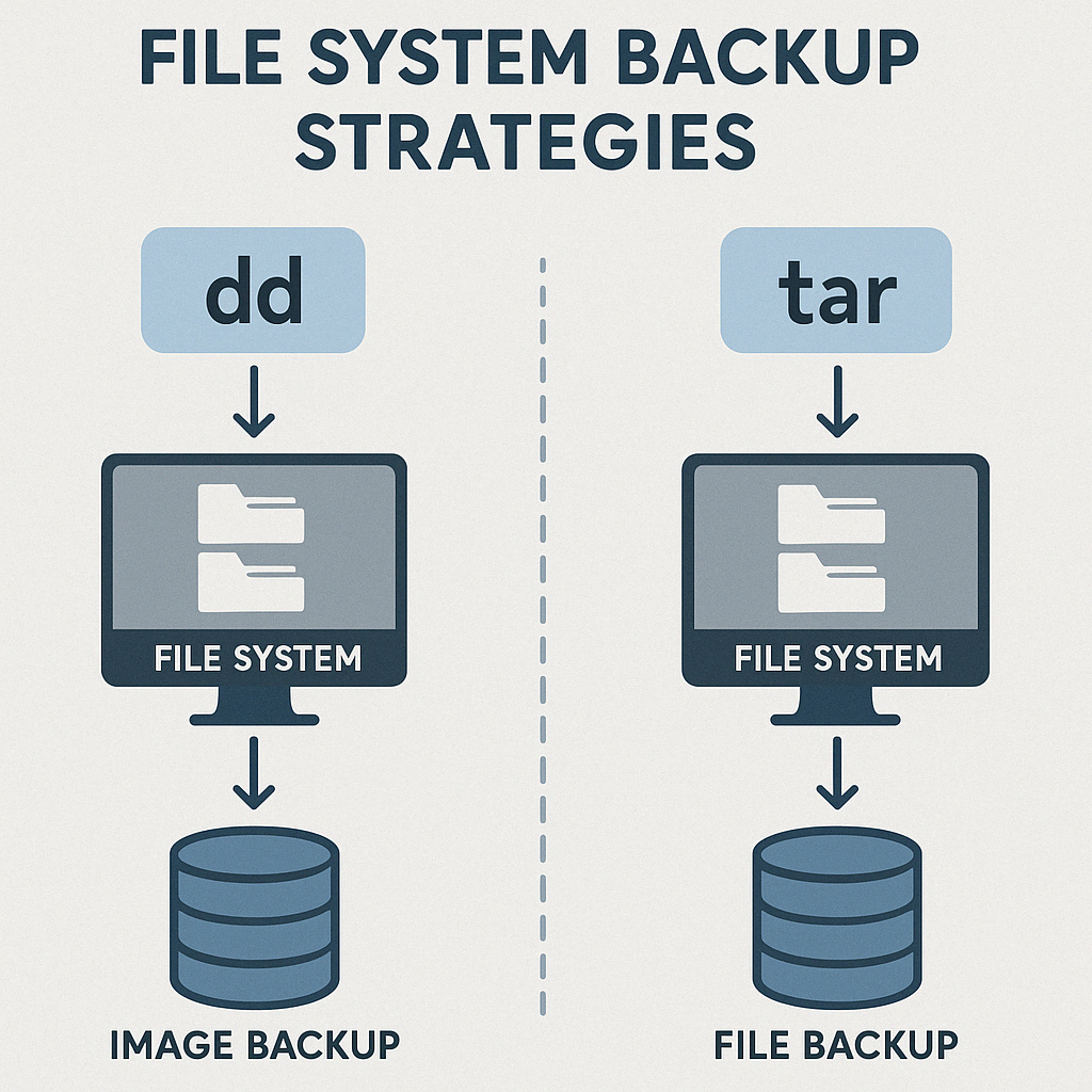 File System Backup Strategies. Full and Incremental Backups with dd ...