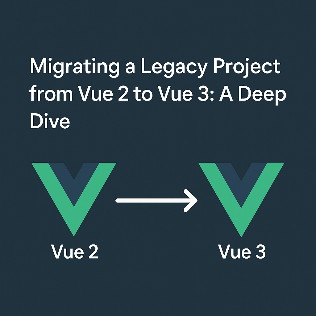 Migration of a legacy project from Vue 2 to Vue 3: A Deep Dive | by Karan Gandhi | Apr, 2025 ...