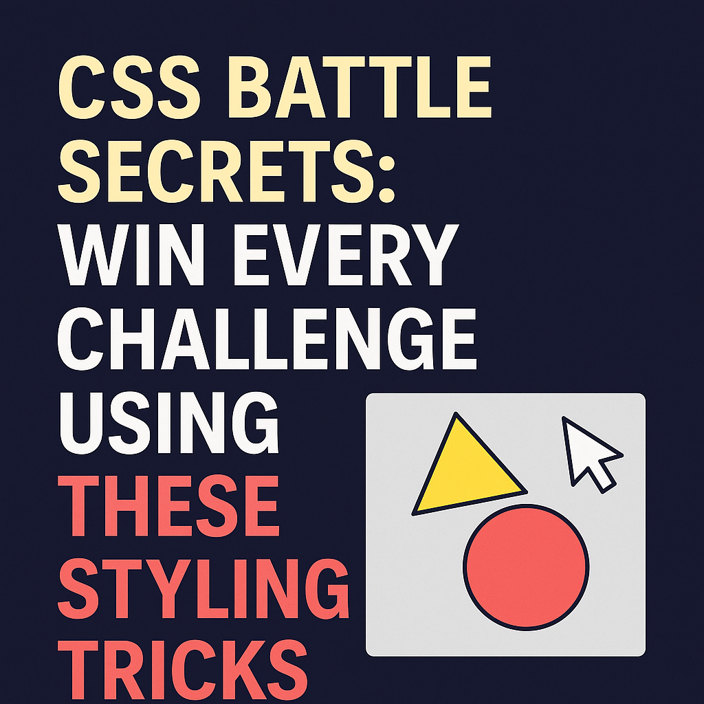 11 CSS Battle Secrets: Win Every Challenge Using These Styling Tricks | by Tejasvi Navale | Medium