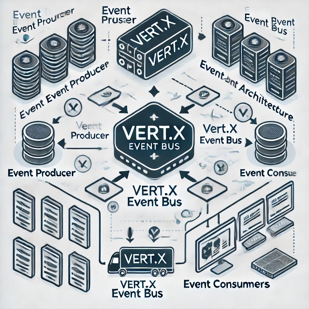 Using Vert.x for Event-Driven Architecture in Java | by Alpesh Dhamelia | Medium