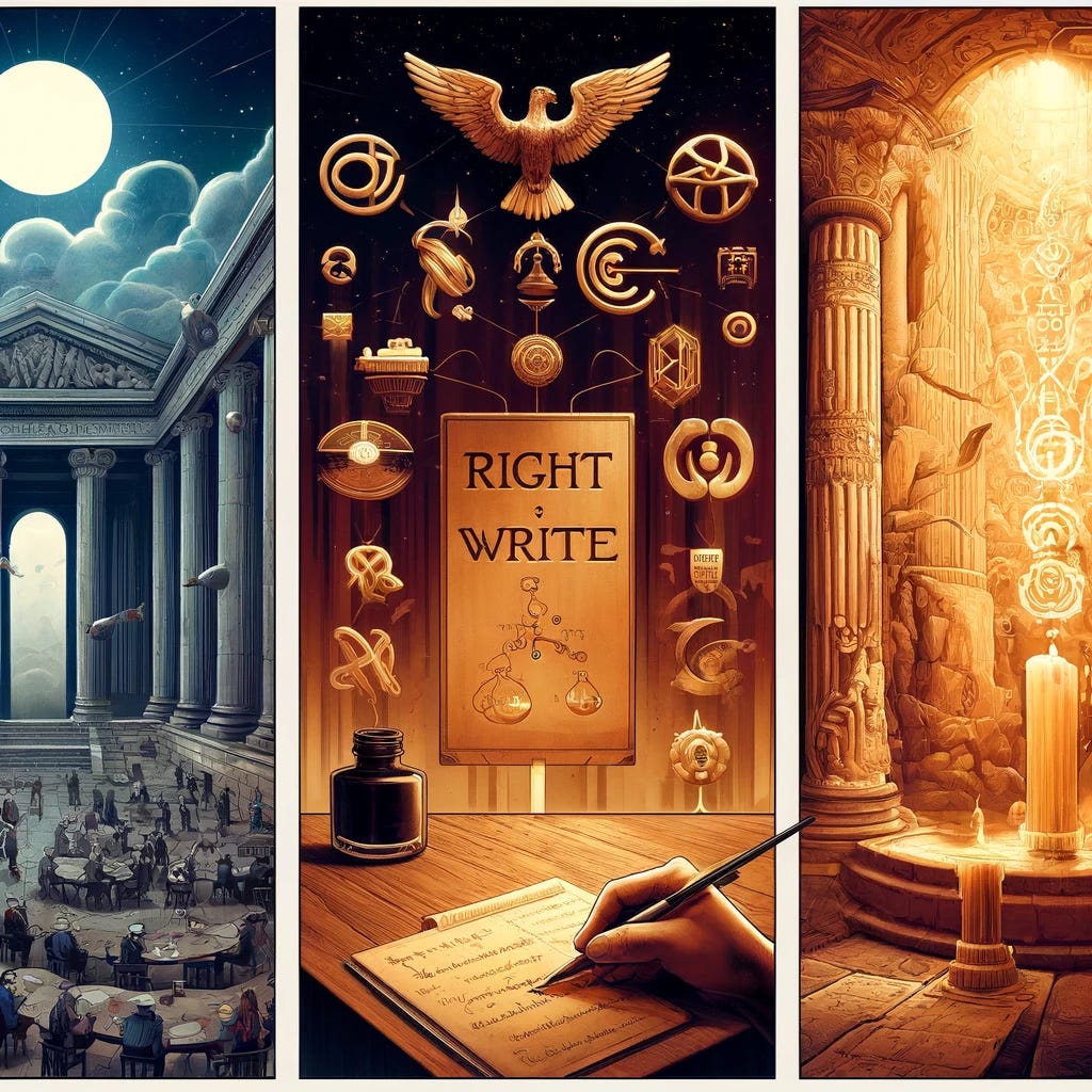 [Right • Write • Rite}. A Symphony of Symbols, Science, and the… | by ...