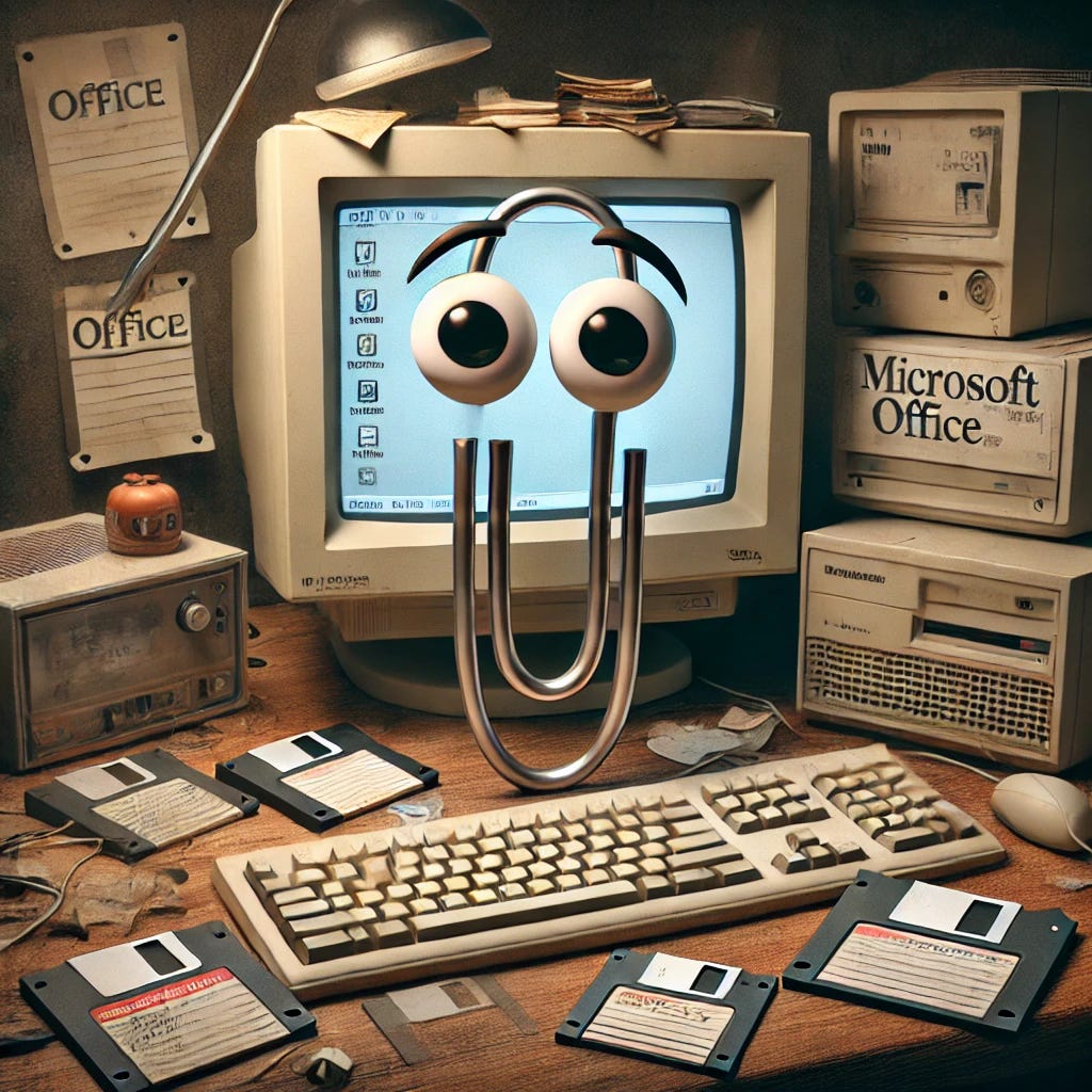“Clippy’s Last Wiggle”. A story from the POV of a now-defunct… | by ...