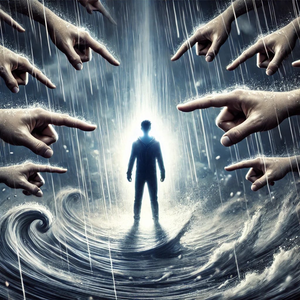 Pointed Fingers - Divya Johnson - Medium