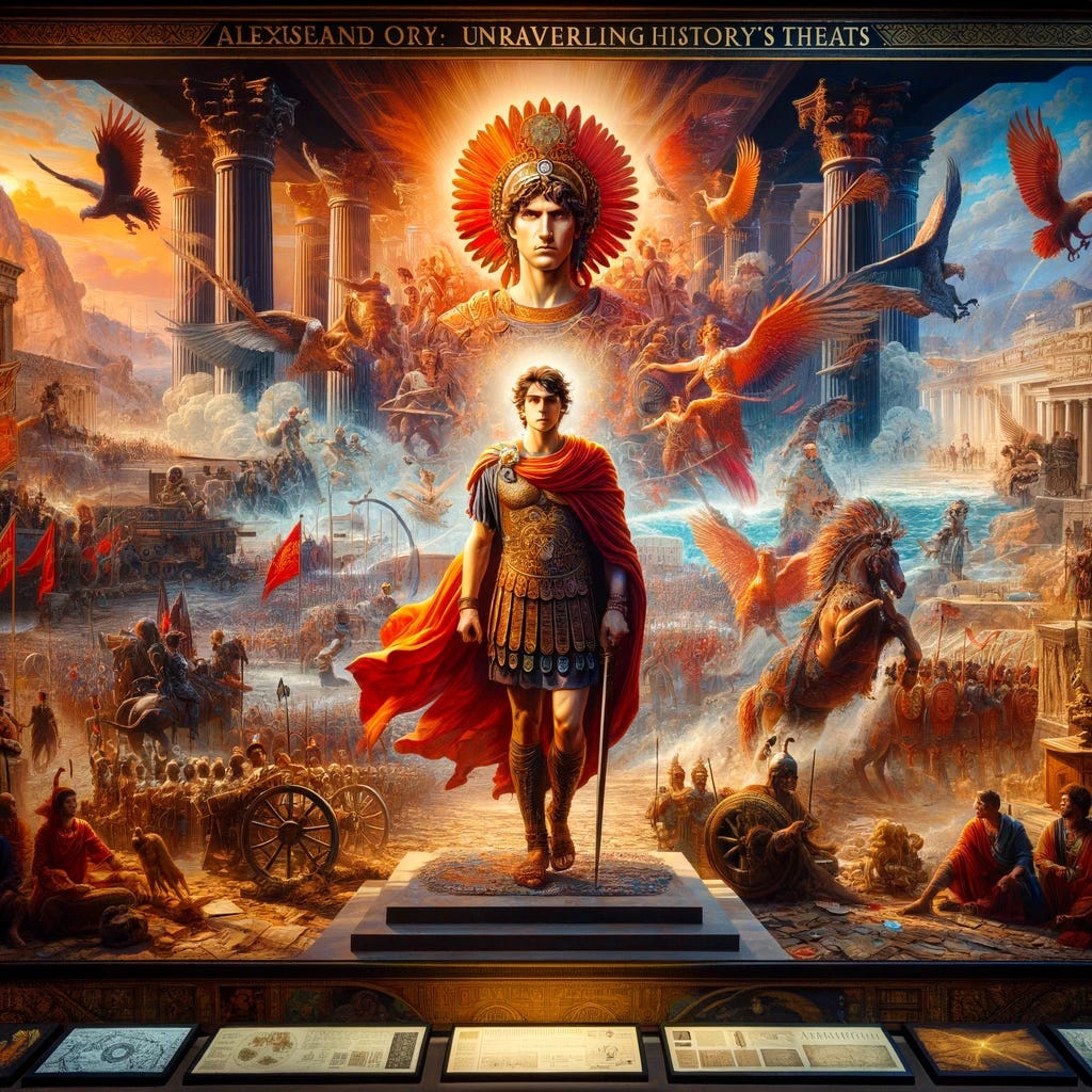 Alexander’s Odyssey: Unravelling History’s Threads | by CJ Coop ...