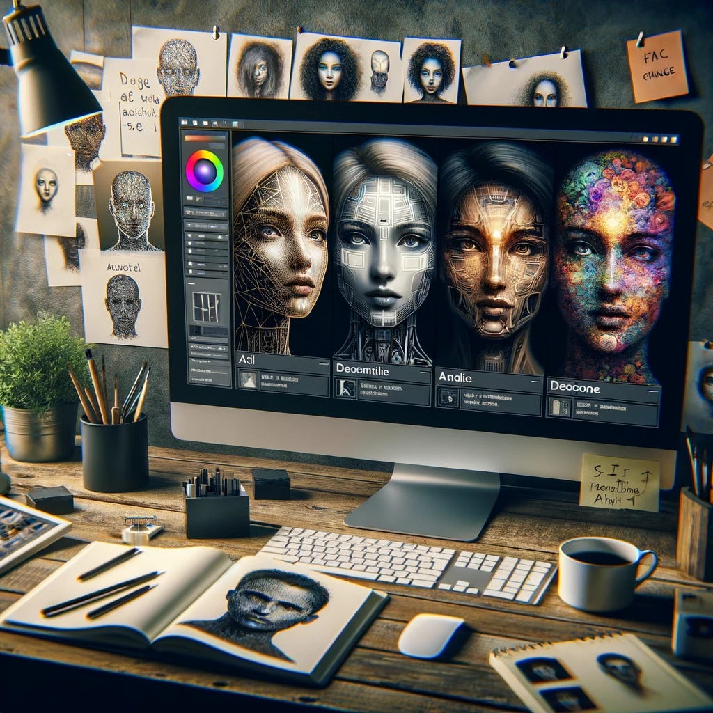 4 AI face change tools summary. The integration of artificial… | by Albert Probst | Medium
