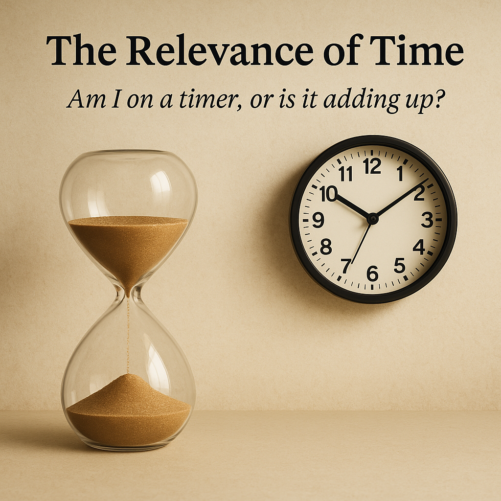 The Relevance Of Time. Am I on a timer, or is it adding up | by ...