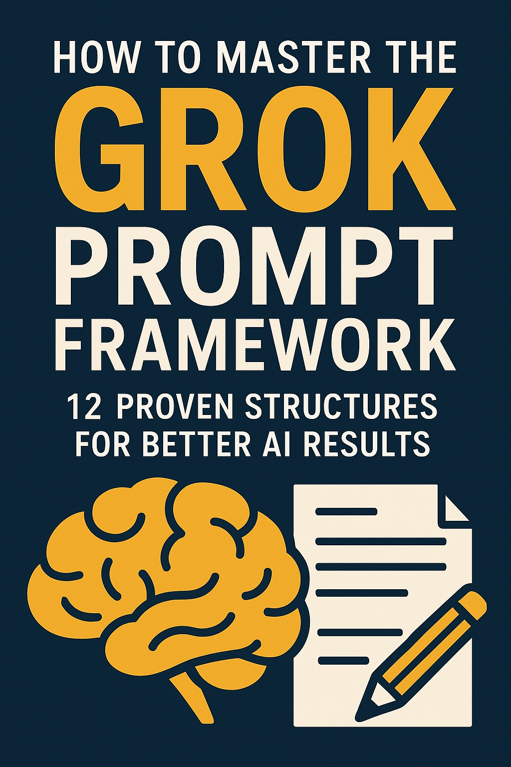 How to Master the GROK Prompt Framework: 12 Proven Structures for ...