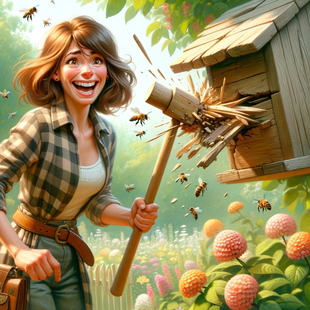 My wife doesn’t appreciate my bees, so I’m considering divorce. What ...