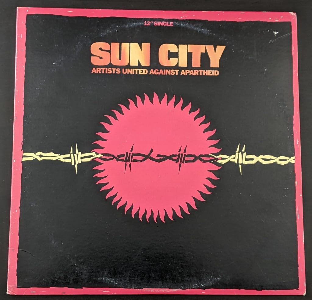 REVISITING THE SUN CITY ALBUM — 1985 | by The Aural Retentive | Medium