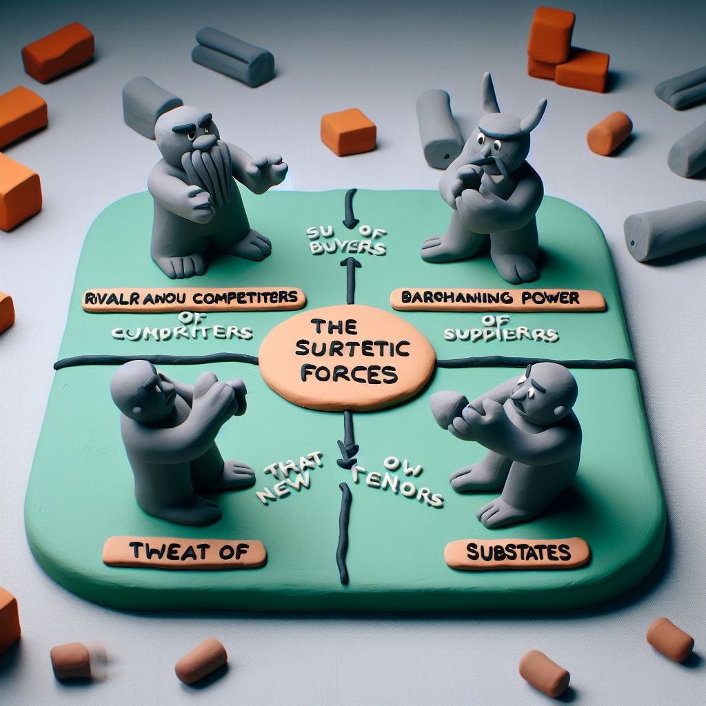 Five Forces Framework. Structural Attributes and Profitability | by ...