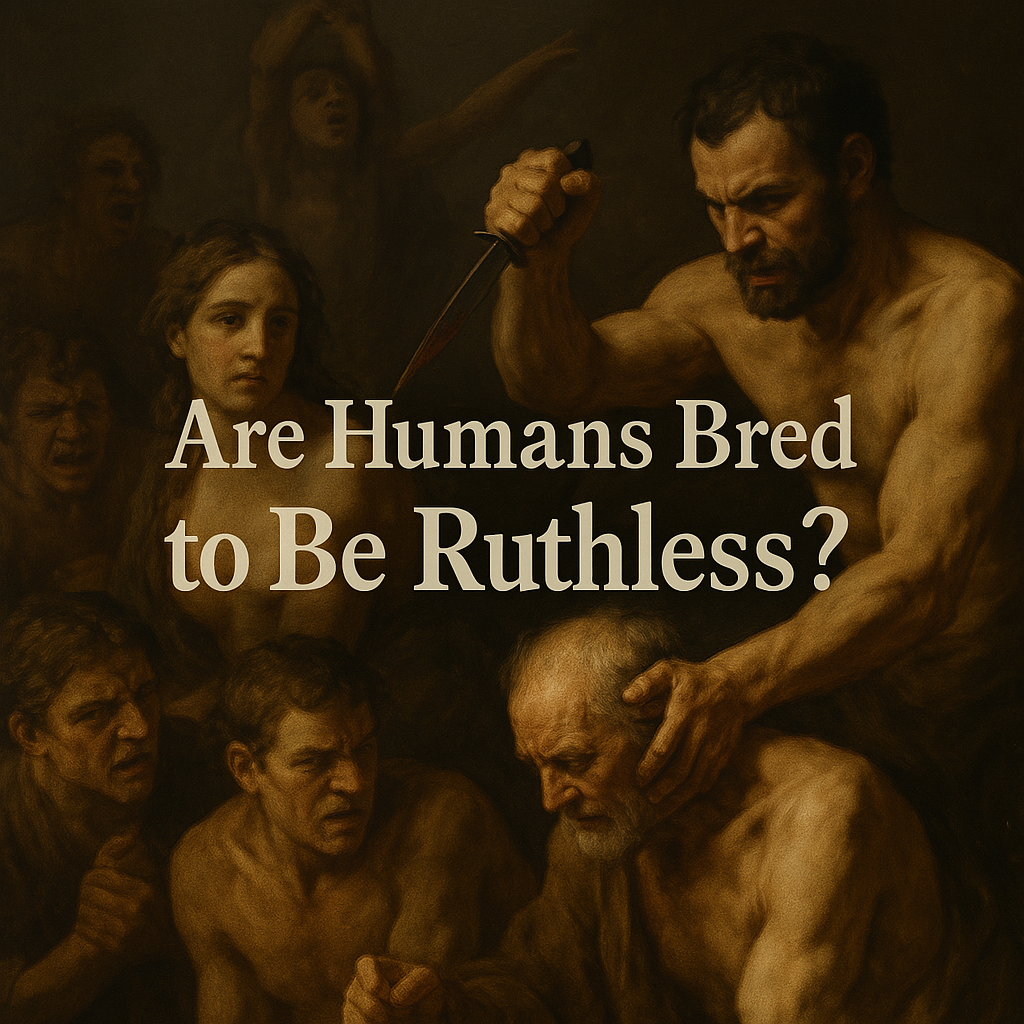 Are Humans Bred to Be Ruthless?. Nature doesn’t care. It’s a system ...