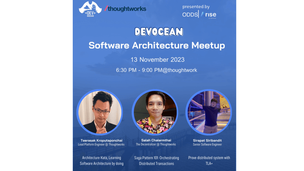 สรุป Software Architecture Meetup 2023 | by Chatri Ngambenchawong | Medium