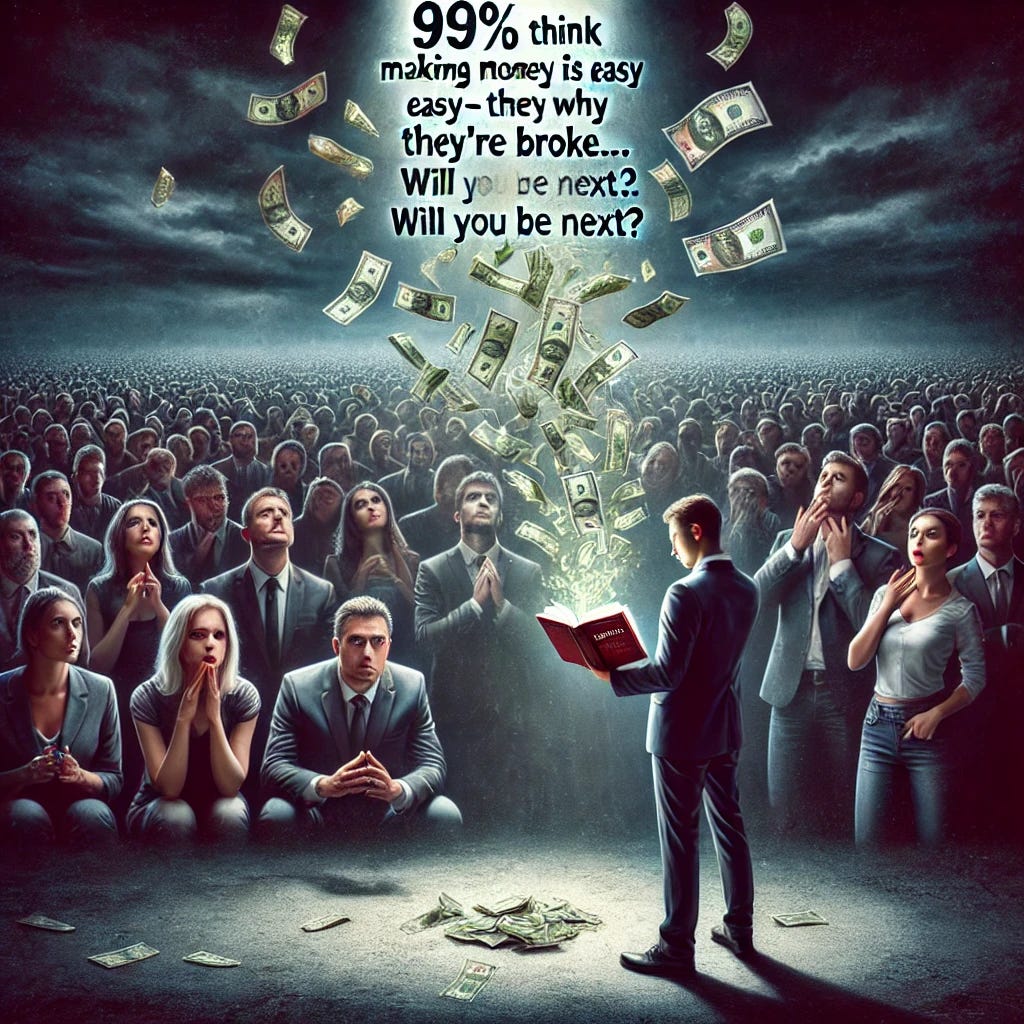 “99% Think Making Money Is Easy — That’s Why They’re Broke… Will You Be ...
