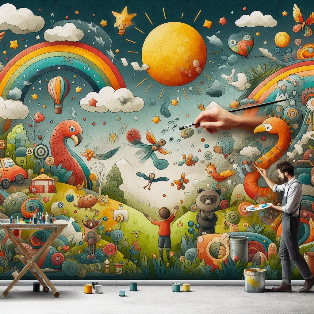 Creative Ideas for Hand-Painted Children’s Murals | by Mark Steve | Medium