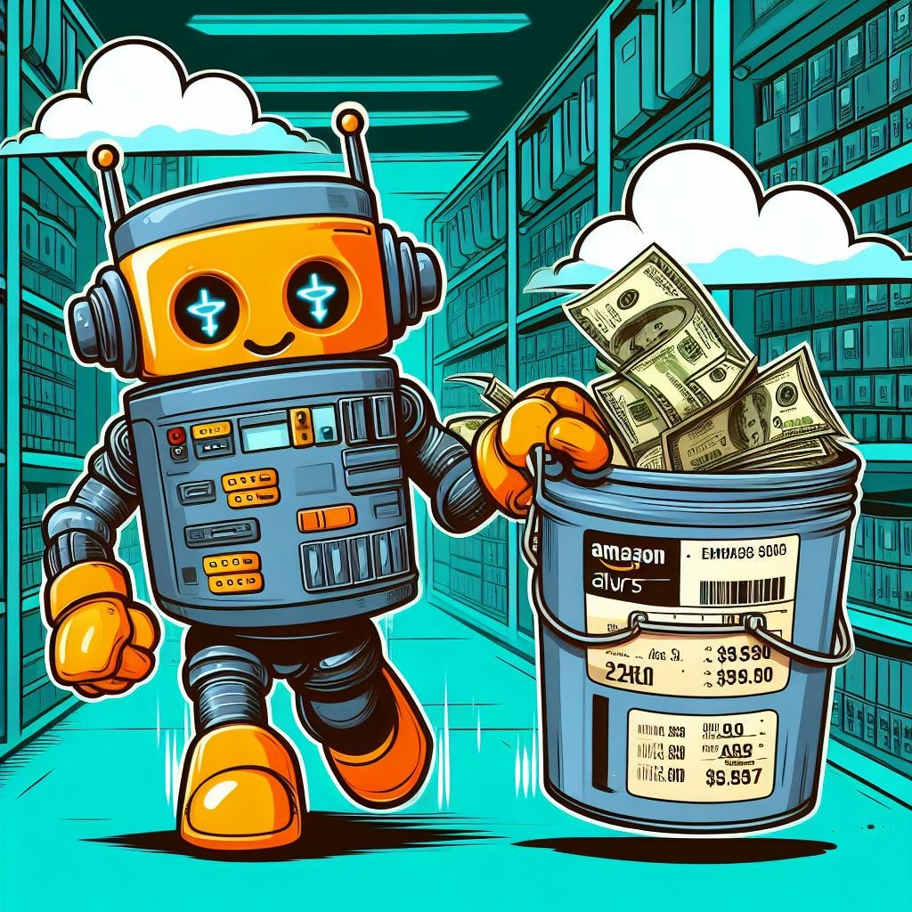 Empty S3 bucket makes your AWS bill explode | by Snarky Security | Medium