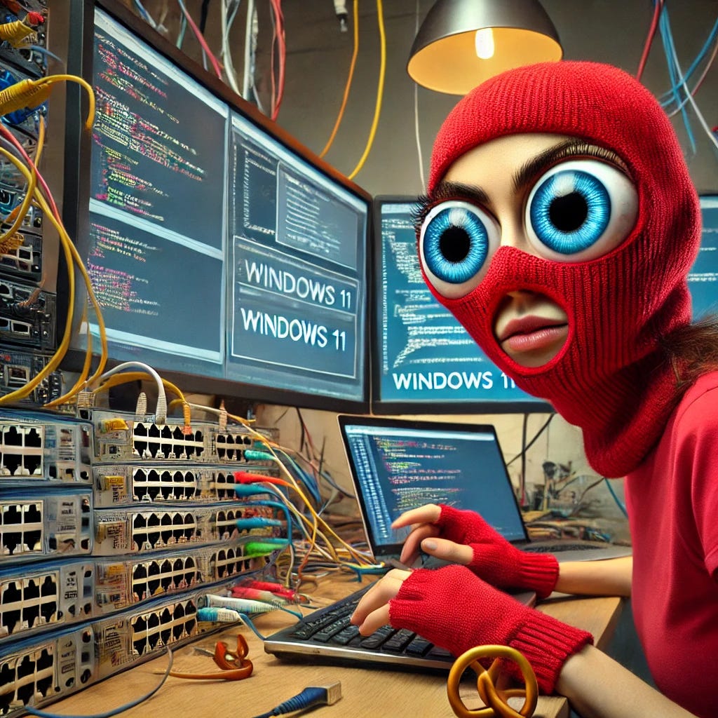 Red Team Network Exploitation Specialist Setup Script For Windows 11 By Aardvark Infinity