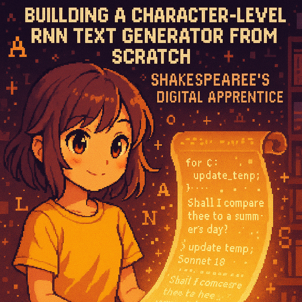 Building a Character-Level RNN Text Generator from Scratch: Shakespeare ...