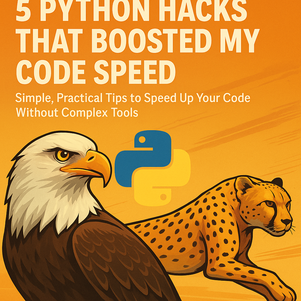 5 Python Hacks That Boosted My Code Speed | by Jaume Boguñá | Jul, 2025 | Python in Plain English