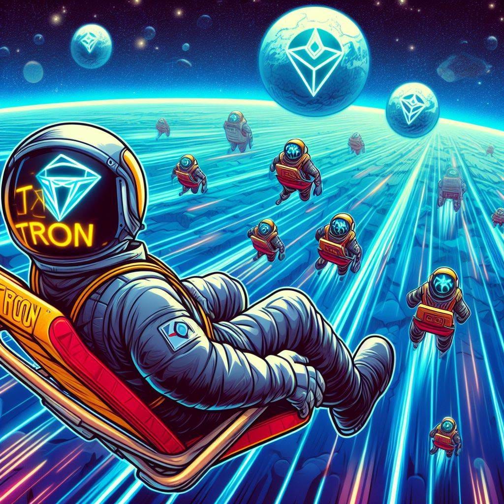 Can TRON Reach Insane Heights?. TRON (TRX) is a blockchain-based… | by ...
