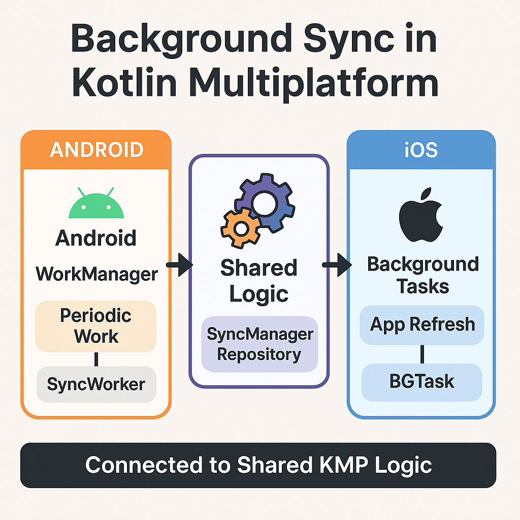 Background Sync in Kotlin Multiplatform: WorkManager (Android) + Background Tasks (iOS) | by ...