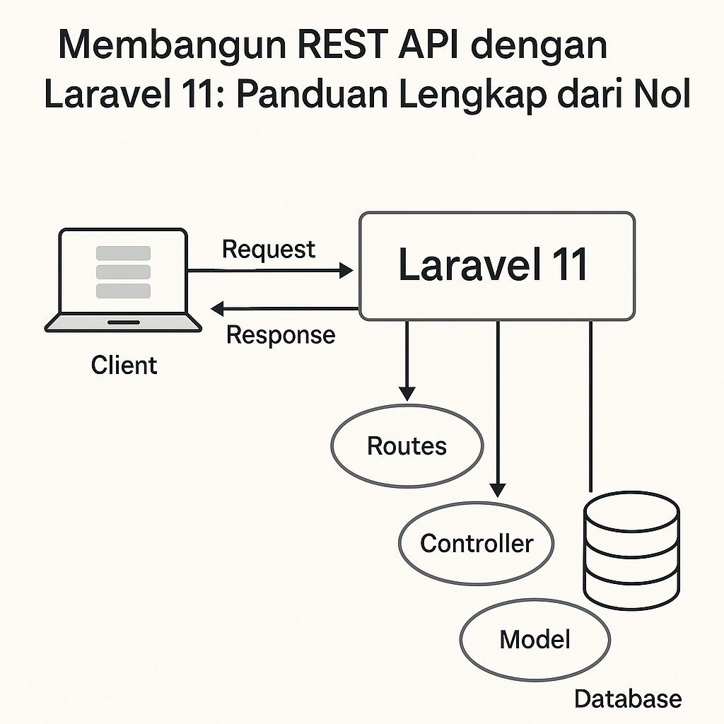Membangun REST API dengan Laravel 11: Panduan Lengkap dari Nol | by M Farras Majid | Medium