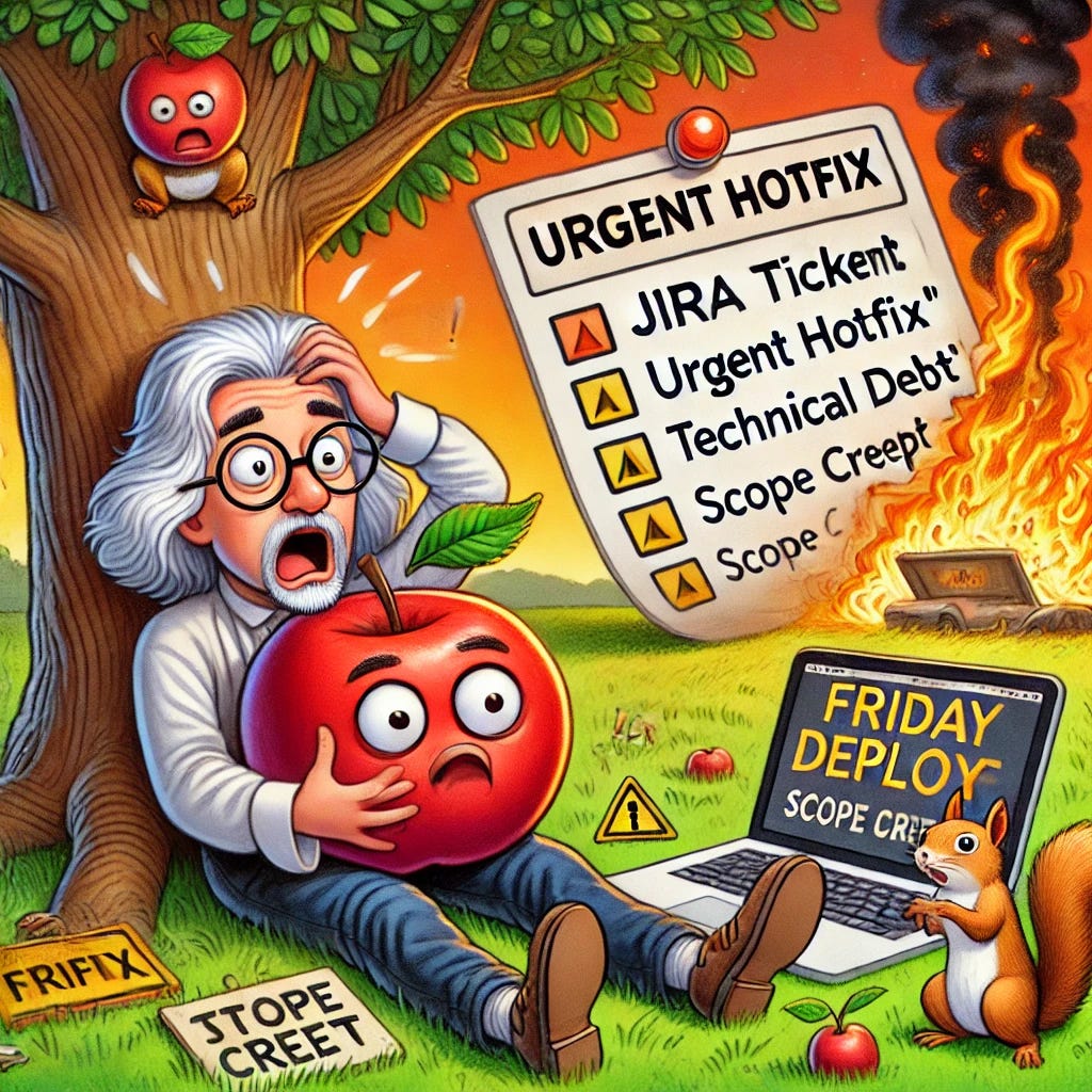 Newton’s Laws of Delivery: Why Work Doesn’t Move Until You Push It | by ...