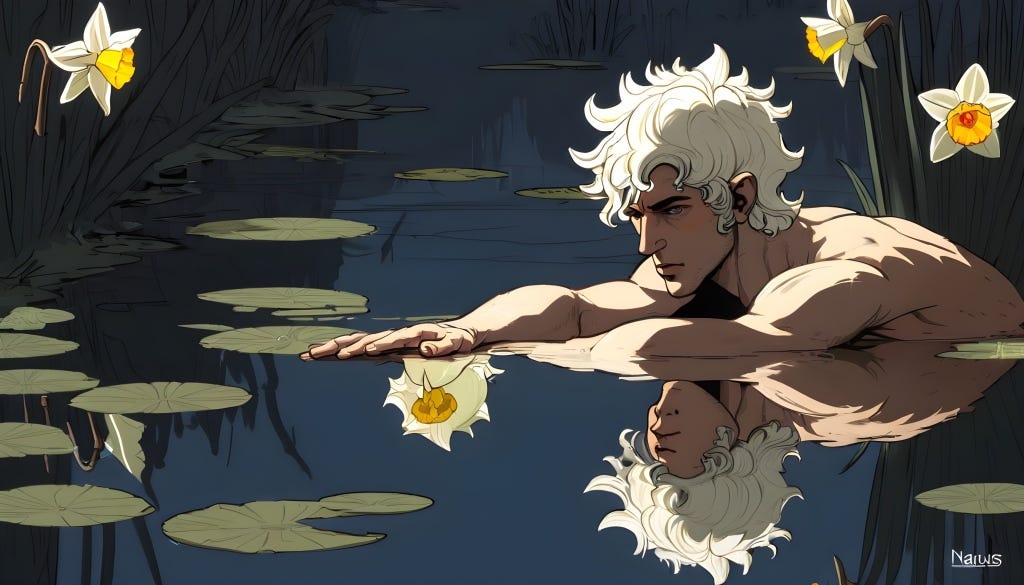 The Reincarnation of Narcissus. Greek mythology tells the story of ...