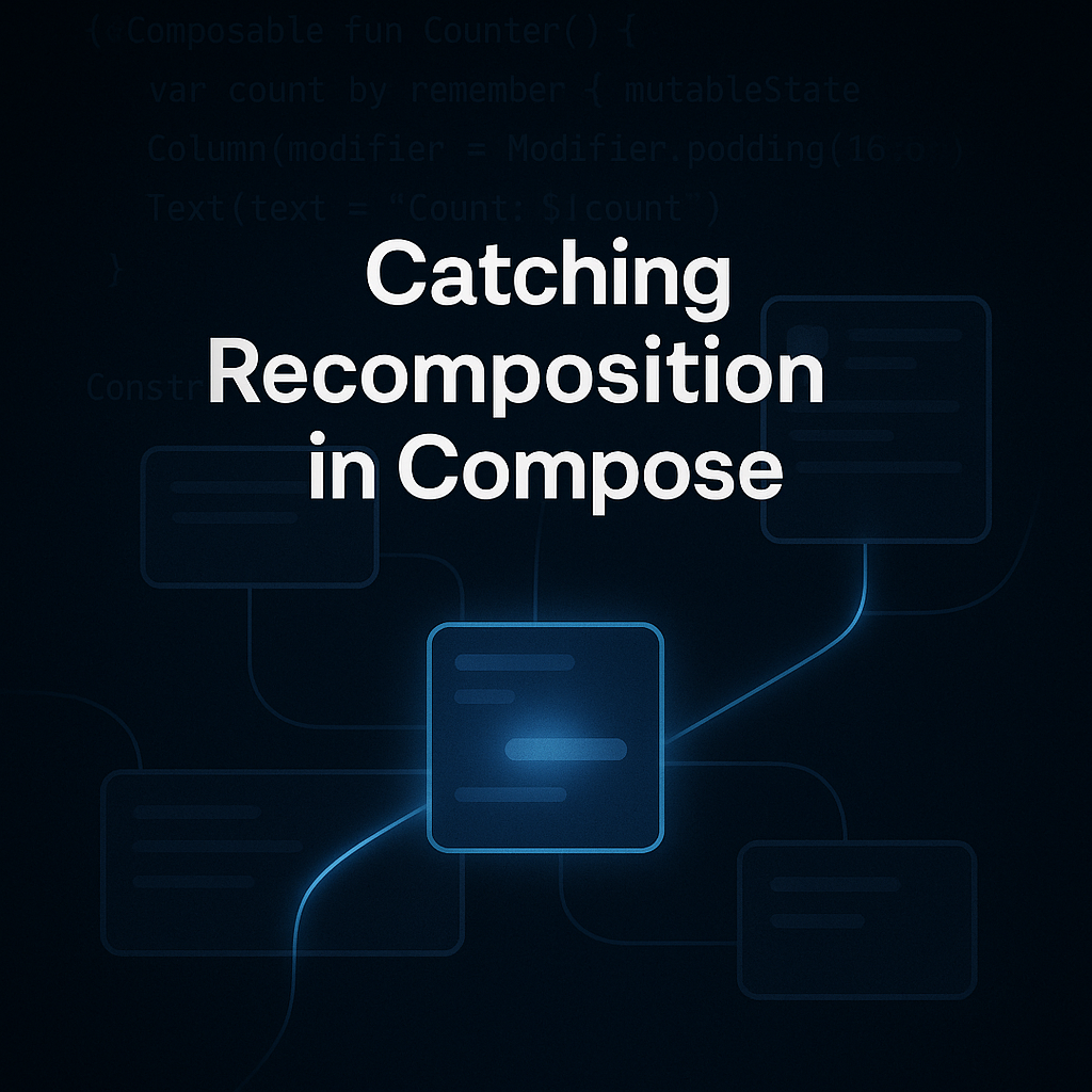 How to Catch Recomposition in Jetpack Compose | by Sandeep Kella | Jul, 2025 | Medium