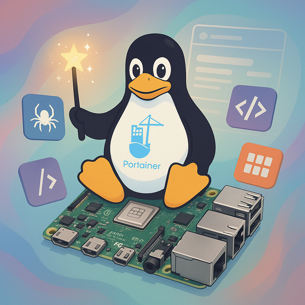 Part 2 — How I Run My Entire Digital Life on a Raspberry Pi: Docker and Portainer | by Levente ...