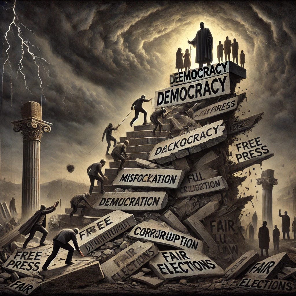 What Is a Backsliding Democracy?. Is The United States of America… | by ...