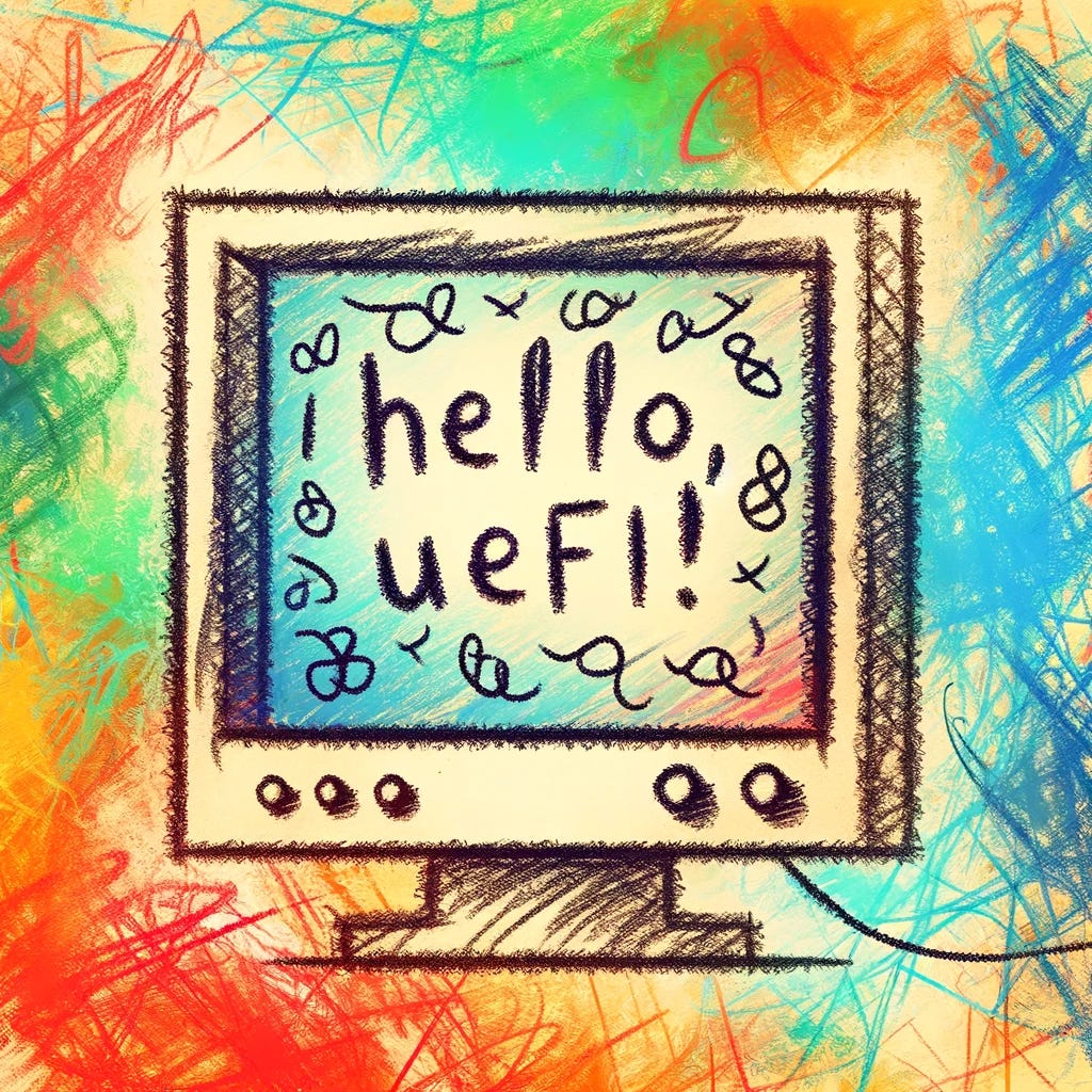 i13os: Hello UEFI!. Do you always want to be as close to… | by Adrian Macal | Level Up Coding