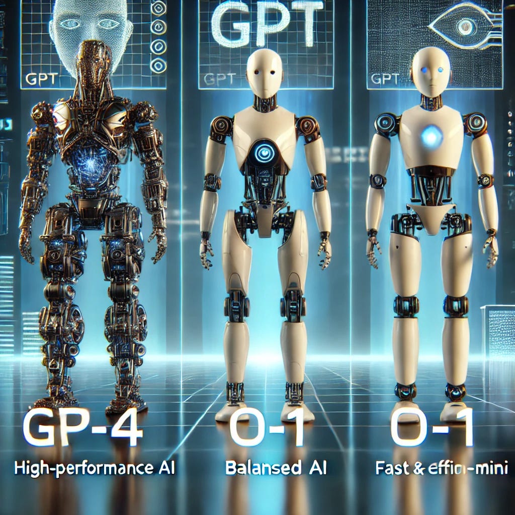 Comparative Analysis of ChatGPT Models: GPT-4O, GPT-O1, and GPT-O1-Mini ...