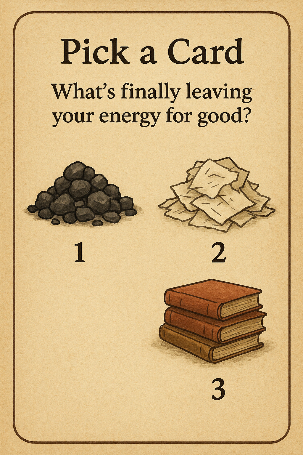Pick a Card: What’s finally leaving your energy for good? | by Karuna ...