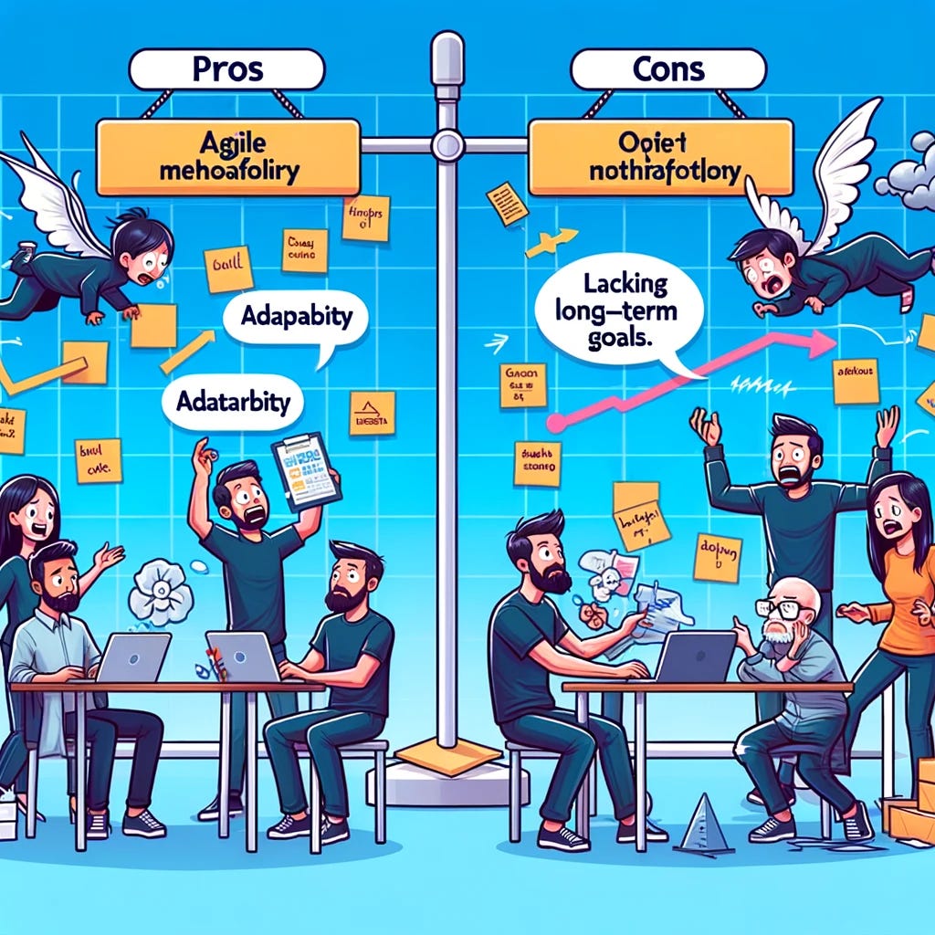 Pros and cons of Agile. As someone who’s navigated the choppy… | by ...