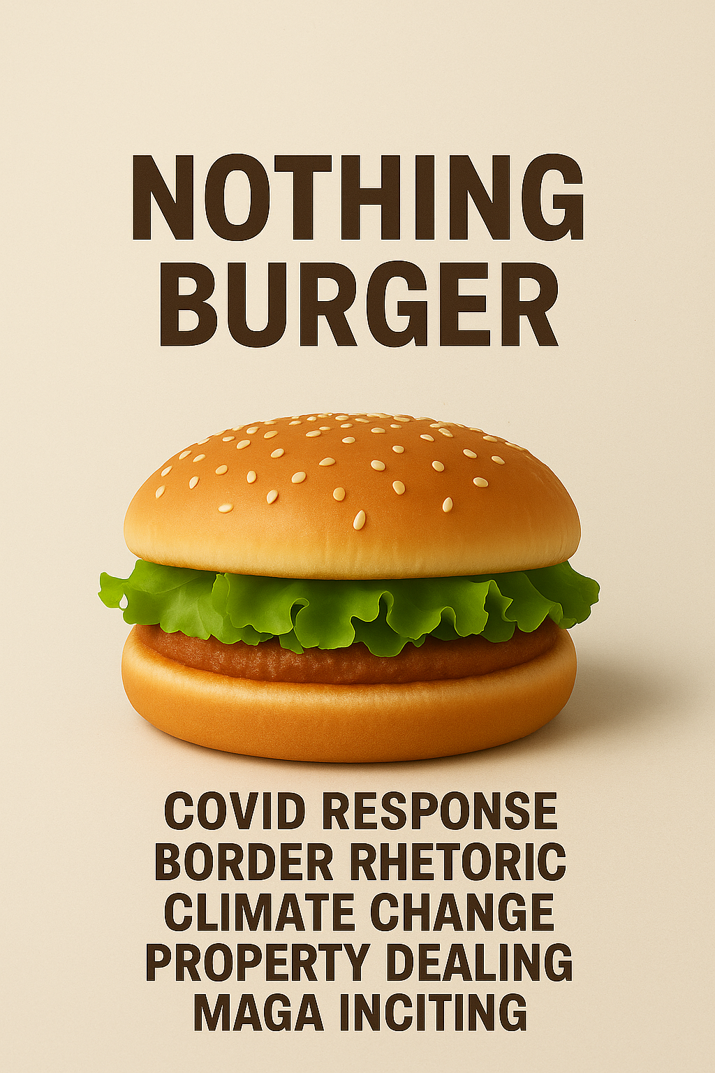 Let Me Introduce — The Donald Trump Nothing Burger | by Peter | Inside ...
